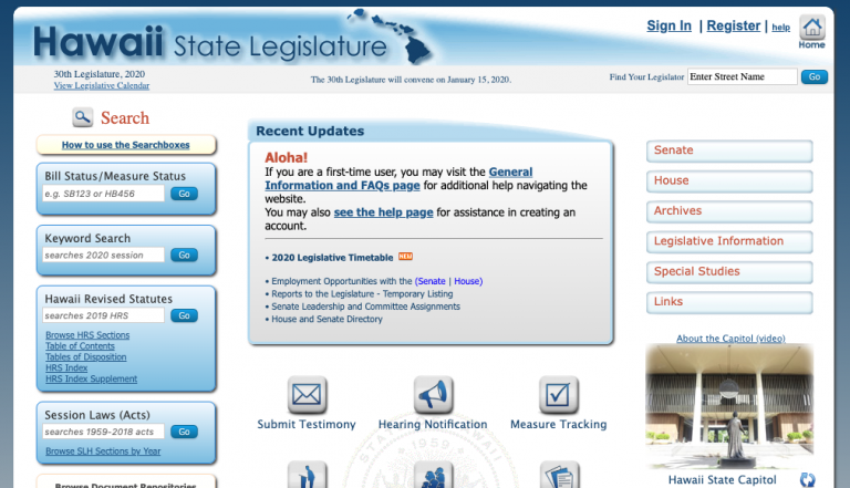 Using the Legislature’s Website – LRB – Public Access Room