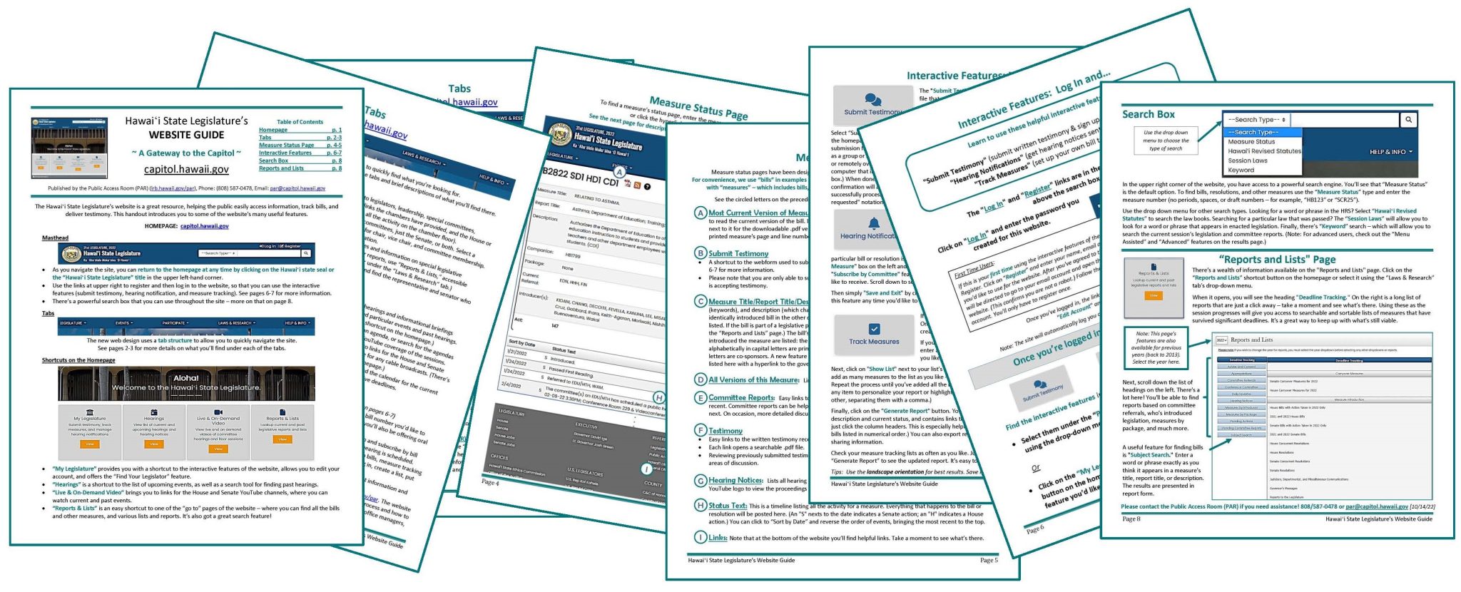 Using the Legislature’s Website – LRB – Public Access Room